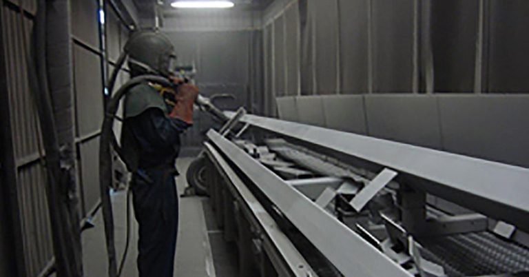 Sablage au jet d’acier - Industries Précision Plus inc.